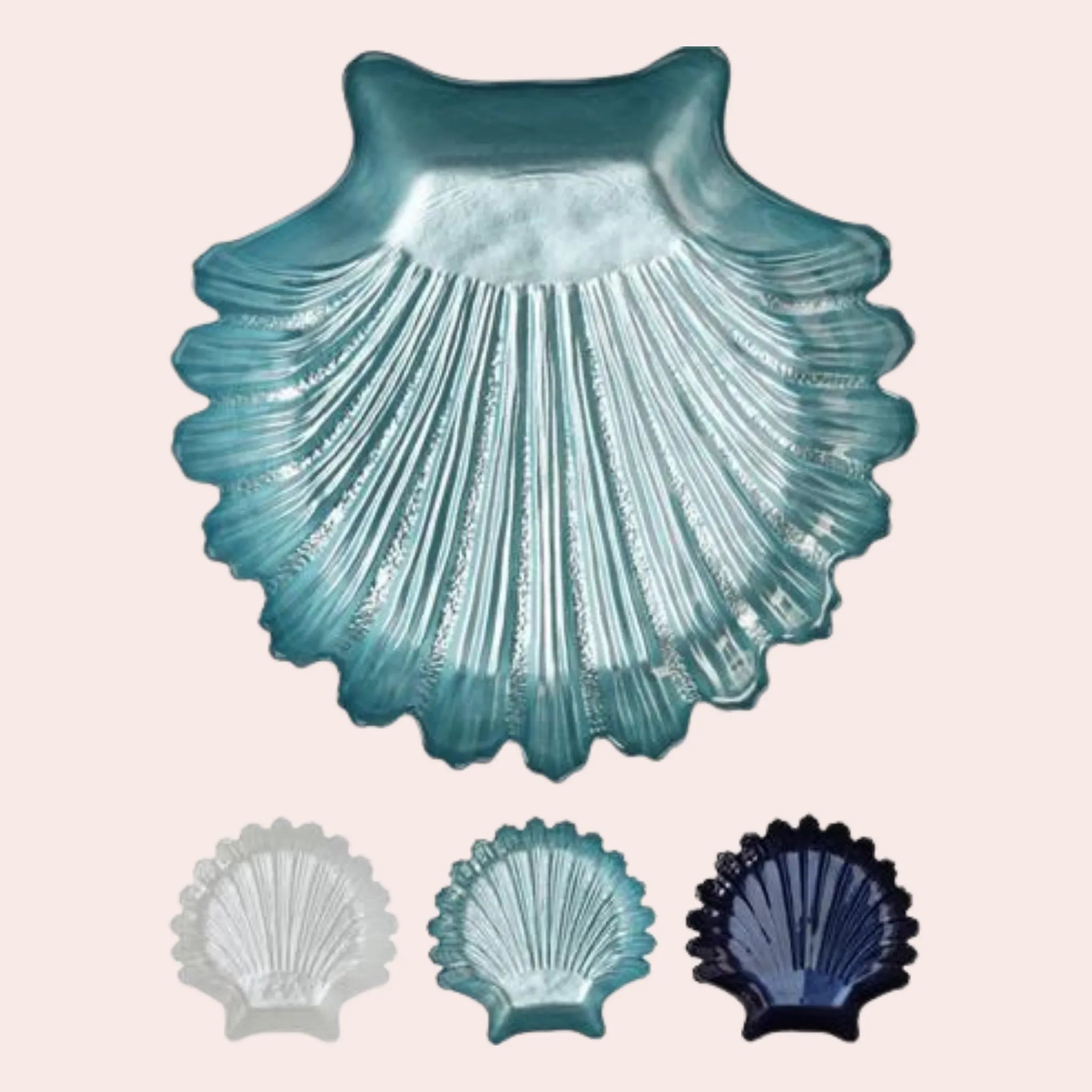 Glasskåler formet som skjell | Interiøreksperten.no